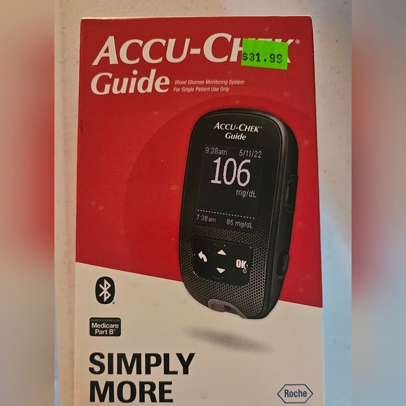 Accu-Chek | Other | Acu Chek Combo Black Blood Glucose Monitoring ...